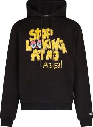 Phobia Archive Homme, Sweatshirts et sweats &agrave; capuche, Noir, Taille: L Tdc Please Sweat &agrave; capuche