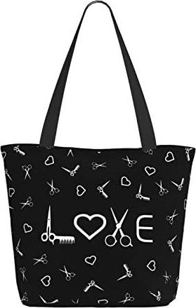 AOOEDM Coiffeur Coiffeur Love Ladies Shopping Bag 13x11x7in.Le cadeau parfait pour la Saint-Valentin.Cest de la Saint-Valentin pour maman, fille, &eacute;pouse, etc