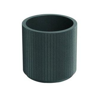 Prosperplast Blumentopf Coro, rund, Graphit, &Oslash;30 x 30 cm