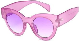 Generic Cat Eye Retro Large Frame for Womens Sunglasses, Outdoor Holiday Sunshade Decorative Glasses (Color : G, Size : Medium) 2026, D, Taille unique