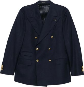 Gabriele Pasini Homme, Vestes, Bleu, Taille: XL Double-Breasted Blazer