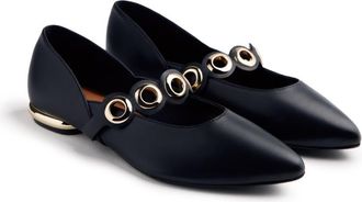 Gioseppo Nimrod Mary Jane Flache Damenschuhe, Schwarz, Größe 40, Schwarz, 40 EU