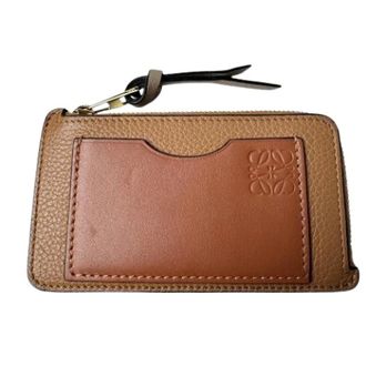 Loewe Porte-monnaie / &eacute;tui &agrave; monnaie Pre-owned - Femme - Pre-owned - Brun - Taille: ONE Size
