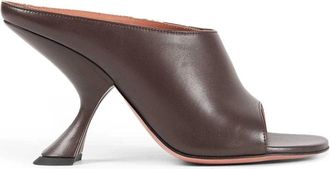 Amina Muaddi Femme, Chaussures, Brun, Taille: 41 EU Uma Slipper