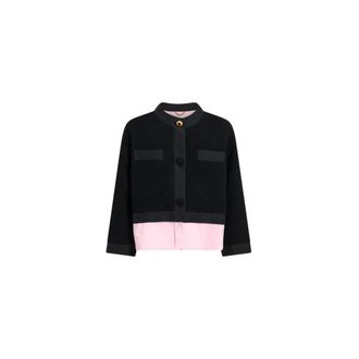 Moschino Damen, Jacken, Schwarzk, SGr&ouml;&szlig;e
