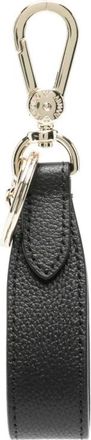 Emporio Armani Femme, Accessoires, Noir, Taille: ONE Size Deer-print Leather Keyring