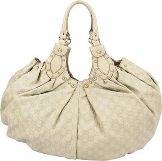 Gucci Crossbody Bags - Gucci Leather GG Monogram Pelham Handbag - Gr. unisize - in Gr&uuml;n - f&uuml;r Damen