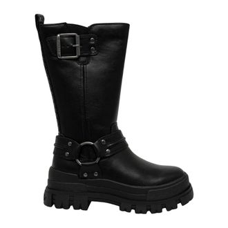 Buffalo Femme, Chaussures, Noir, Taille: 38 EU Aspha Biker Boot Hi