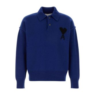 Ami Polo Shirts - - Tops - Herren - Blau - L