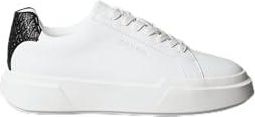 Calvin Klein Baskets &agrave; lacets pour femme, blanc/noir, 39 EU