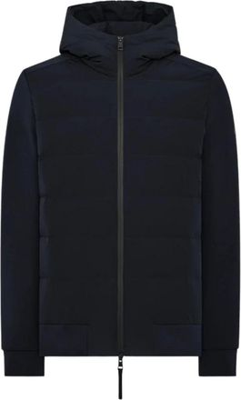 Duno Homme, Vestes, Bleu, Taille: 3XL Veste Bleue Urbaine en Duvet