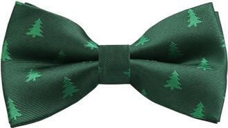 Alizeal Noeud papillon pr&eacute;-nou&eacute; festif imprim&eacute; pour homme avec motif de No&euml;l, taille unique