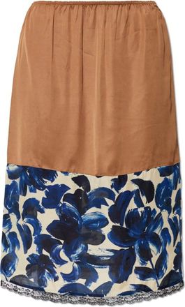 Munthe Femme, Jupes, Bleu, Taille: 40 FR Ninia Slip Skirt