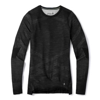 Smartwool Damen Intraknit Thermal Merino Baselayer-Top, Black/White, S