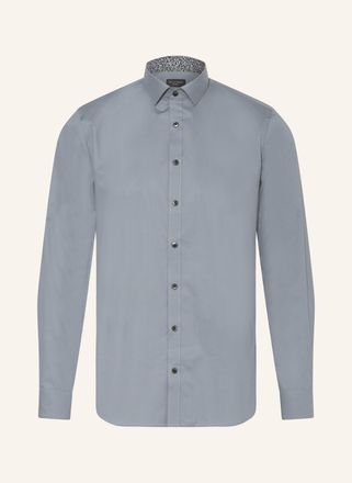 Olymp Hemd No. Six Super Slim grau