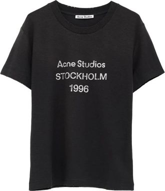 Acne Studios Femme, Tops, Noir, Taille: 38/40 FR Acne Studios T-shirts et polos