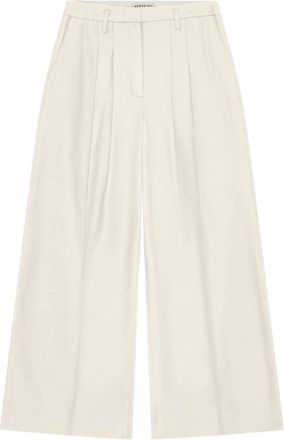 Birgitte Herskind Femme, Pantalons, Blanc, Taille: 36 FR Lotus Mid Waist Pants