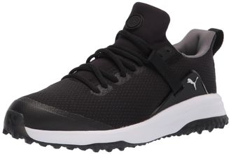 Puma Puma Herren Fusion Evo Golfschuh, Black-Quiet Shade, 42.5 EU