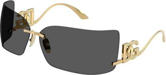 Dolce & Gabbana Femme, Accessoires, Jaune, Taille: ONE Size Dg2319 Lunettes de soleil