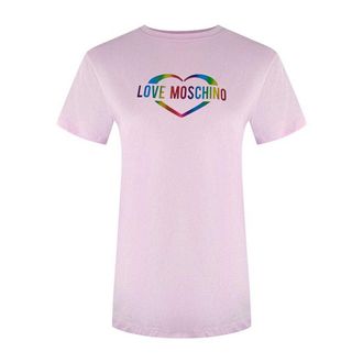 Love Moschino T-Shirt f&uuml;r Damen, Baumwolle (Hellrosa)