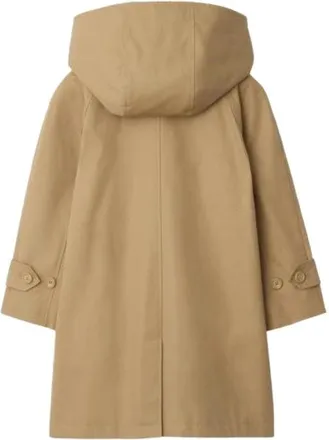 Burberry Cotton Trench Coat - Beige