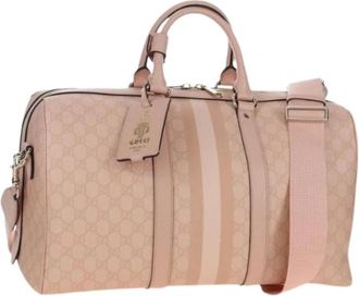 Gucci Sac Boston Vintage doccasion - Femme - Pre-owned - Rose - Taille: ONE Size
