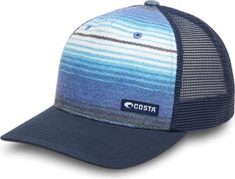 Costa Herren Baja Blue Trucker Hat Hut, Einheitsgröße