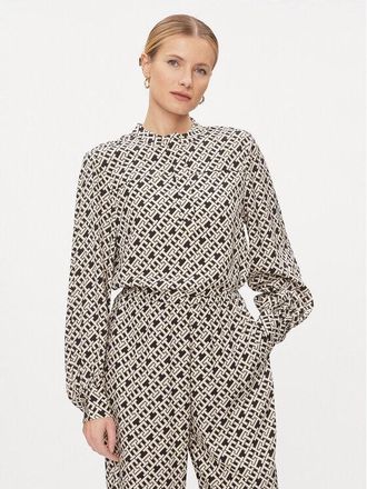 Tommy Hilfiger Bluse WW0WW41022 Beige Regular Fit