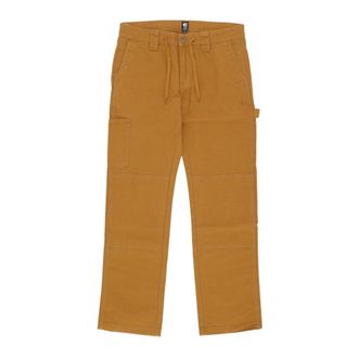Etnies Tabak Herren Lange Hose Leichter Stoff - - Trousers - Herren - Braun - W36