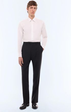 Fursac Pantalon de costume en laine fresco - Taille 36 - Homme
