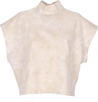 Nike High Neck Tank Top - - Sport - Damen - Beige - L