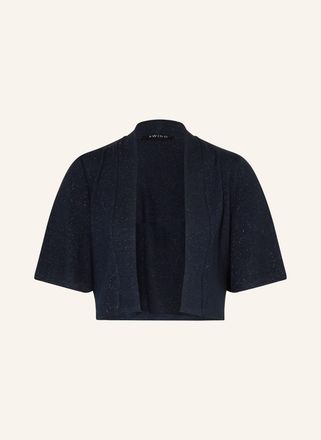 Swing Swing Jersey-Bolero Mit Glitzergarn blau