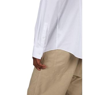 Calvin Klein Chemise slim fit en coton m&eacute;lang&eacute;