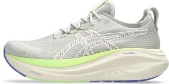 Asics Asics Chaussures de Course Gel-Nimbus 27 pour Homme, Nature Bain/Vert Citron, 43.5 EU