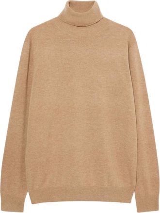 Brooks Brothers pull à col roulé - Marron