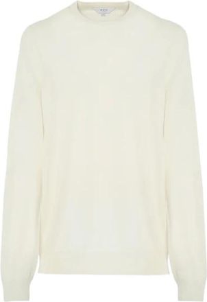 Malo Homme, Pulls, Blanc, Taille: 2XL Col en V Sandro