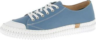 Andrea Conti Femme Damen Low Top Sneaker Basket, Bleu Infini, 40 EU