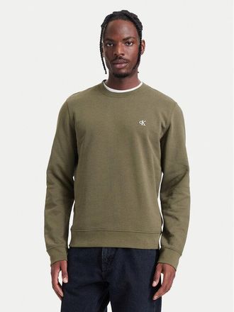 Calvin Klein Jeans Sweatshirt LV04RG275G Khakifarben Regular Fit