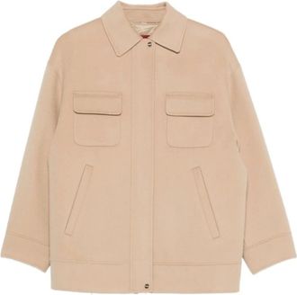 Max Mara Femme, Vestes, Beige, Taille: 40 FR Giacca Disco