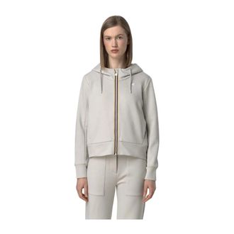 K-Way Divine Light Spacer Zip-through - - Sweatshirts & Hoodies - Damen - Beige - M
