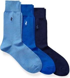 Polo Ralph Lauren Lot de 3 chaussettes hautes en coton