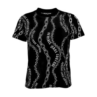 Versace Jeans Couture T-Shirts und Polos - - Tops - Damen - Schwarzk - XS