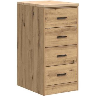 vidaXL Vidaxl - Armoire de rangement de garage ch&ecirc;ne artisanal bois pin massif