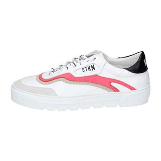 Stokton Femme, Chaussures, Blanc, Taille: 37 EU Baskets Femme en Cuir