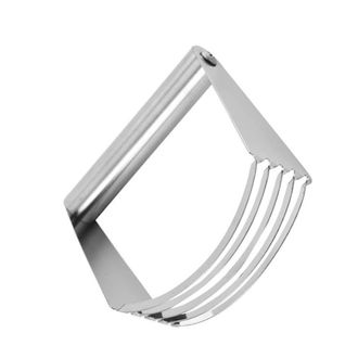 Cabilock Edelstahl Teigschneider Und Sahner&uuml;hrer Mit Geradem Schneideblatt Langlebig Und Rostfrei K&uuml;chenhelfer F&uuml;r Backen Und Backzutaten