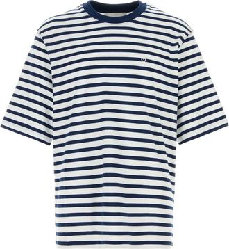 Ami Homme, Tops, Bleu, Taille: M Boxy Marini&egrave;re T-shirt