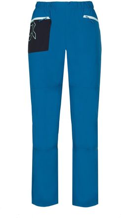Rock Experience Damen Rurp Woman Pant Outdoor-Hose, Schwarz/Hellblau/Blau, XS