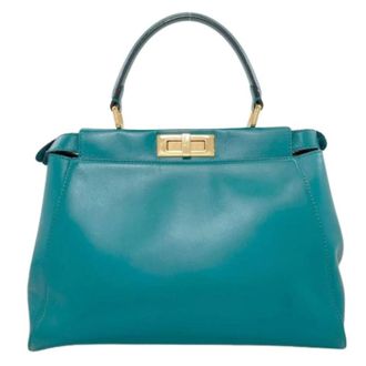 Fendi Sac &agrave; main Vintage Pre-owned - Femme - Pre-owned - Bleu - Taille: ONE Size