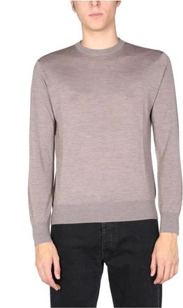 Ballantyne Homme, Pulls, Gris, Taille: XL Pull &agrave; col rond et manches longues