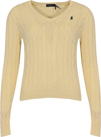 Polo Ralph Lauren Pull Col Rond - Beige